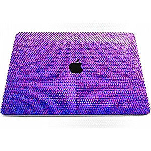 Teazgopx Bedazzled Rhinestone MacBook Pro 16 inch Case 2023 2022 2021 Release A2780 M2 Pro / M2 Max & A2485 M1 Pro / M1 Max,Glitter Sparkle Diamond Fashion Luxury Shiny Crystal Shell for Women Girls