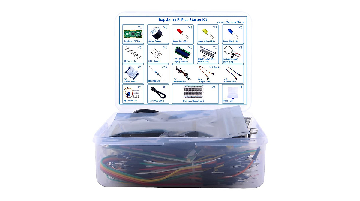 GeeekPi Raspberry Pi Pico Starter Kit - Learn & Create