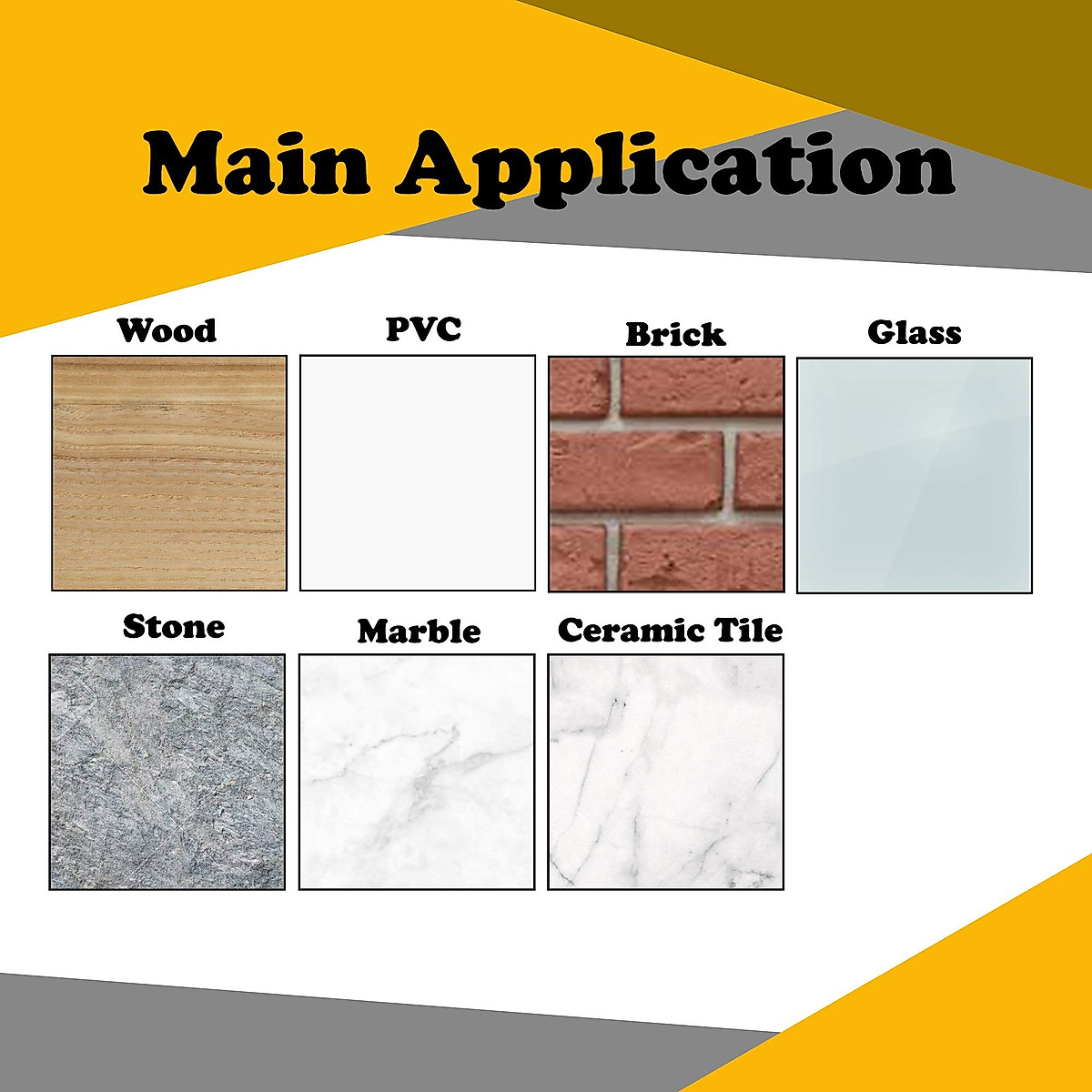 HomeTai Tile X Hole Saw for Drilling Glass, Ceramic Tile, Marble, Brick, Stone, PVC, Wood (12, 1/4 inch)