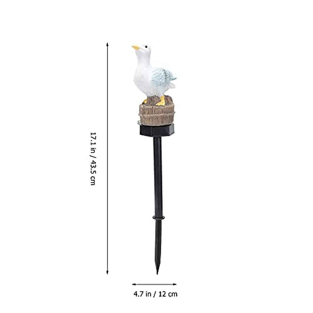 balacoo Solar Lights Decoration Lights Outdoor Outdoor Lights Seabird Landscape Lights Led Pathway Lights Home Garden Outdoor Pathway Decor LED Spotlight Outdoor Decor