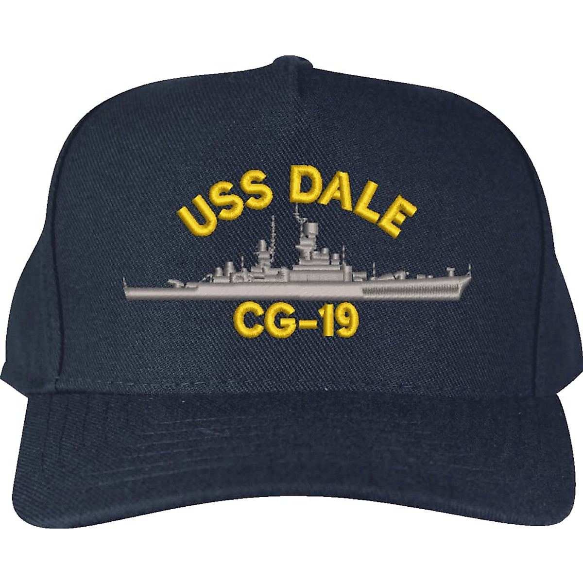 USS Dale CG-19 Ship Custom Embroidered Cap Navy