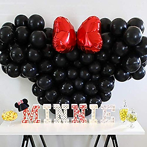 Black Balloons,100-Pack, 12-Inch, Latex Balloons (100)