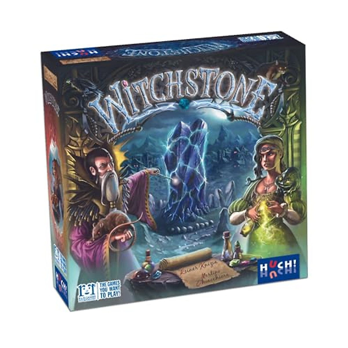 R&R Games Witchstone, Strategy Game, Family Board Game, Strategy Game for Kids, Teens, and Adults, Board Games for Family Night