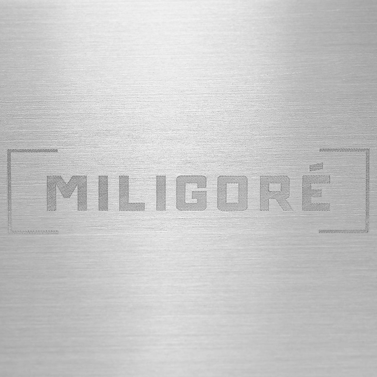 Miligoré 32" x 19" x 10" Deep Single Bowl Undermount Zero Radius 16-Gauge Stainless Steel Kitchen Sink - Includes Drain/Grid