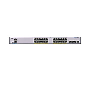 Cisco Business CBS250-24FP-4X Smart Switch, 24 Port GE, Full PoE, 4x10G SFP+, Limited Lifetime Protection (CBS250-24FP-4X)
