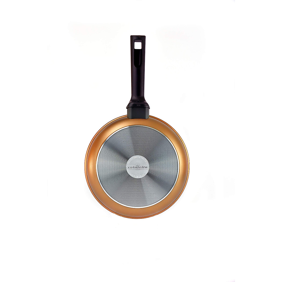 Salutella ZeroColor Unique Nonstick Health Aluminum Wok Pan Diameter 28 cm capacity 4.4 L, Copper, 11 inch