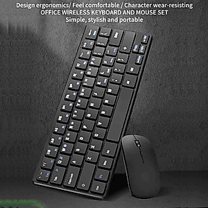 Zyyini Keyboard & Mouse Combos, USB Gaming Keyboard Gaming Mouse for PCComputerLaptop, Plug and Play, 2.4G Keyboard for Windows98/95/NTME/2000/XPVista/7.0/8.0