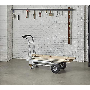 Cosco 12323ASB1E Handtruck, 4 in 1, Steel