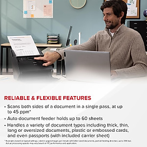 Canon 0651C002 ImageFORMULA DR-C240 Office Document Scanner