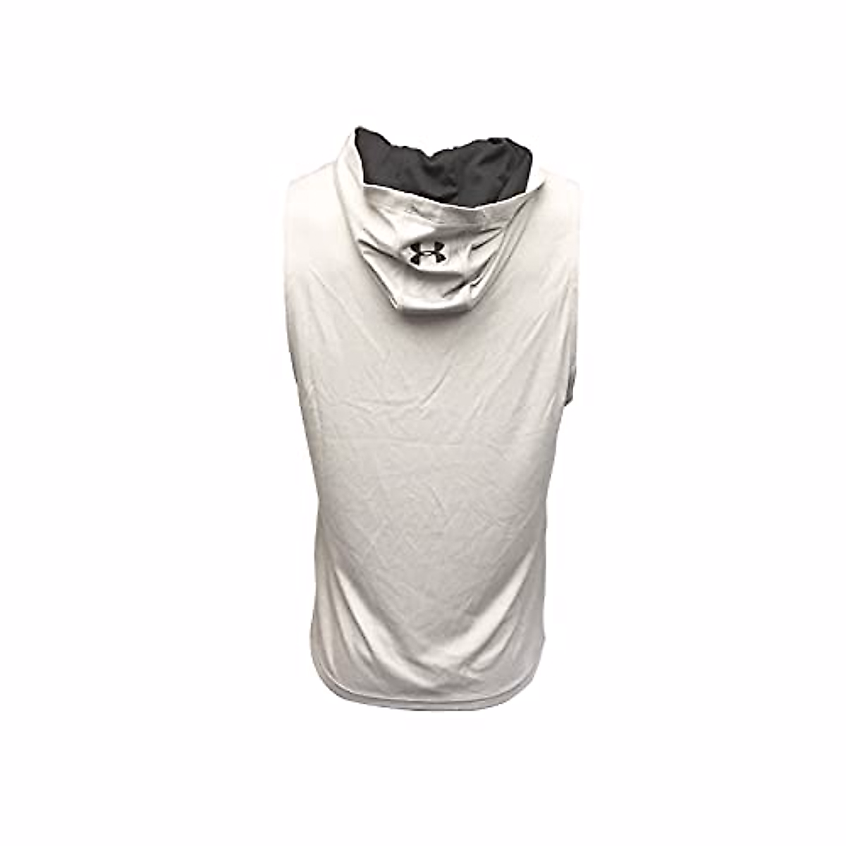 Under Armour Men's Sleeveless Hoodie 100% Polyester Velocity Sleeveless Hoodie 1321730 Grey (Medium)