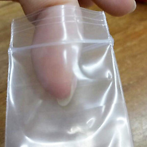 BENBOR 200Pcs Plastic Sealed Bag Clear Thickened Food Storage Packing Bag Jewelry Reclosable Self Seal Bags Ziplock Bag 2.5 * 3cm