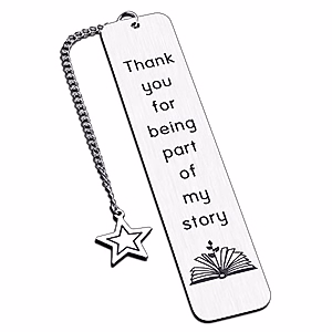Teacher Appreciation Gifts for Women Men Retirement Birthday Gift for Teacher from Student Thank You Bookmark for Coworker Friend Valentines Day Graduation Gift for Him Her Reading Gift for Book Lover