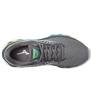 Mizuno Women's Wave Horizon 6 Sneaker, Ultimate Grey/Silver, 9