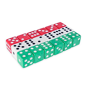 Super Z Outlet Standard 16mm Dice (Multicolor 18pc)