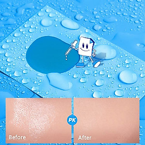 Oil Control Film Replacment for Clean & Clear Oil-Absorbing Sheets,5pack(total 300sheets)Oil Blotting Sheets for Face,9% Larger,Makeup Friendly High-performance Handy Face Blotting Paper for Oily Skin