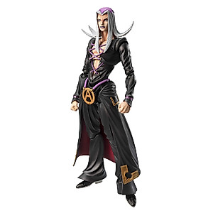 Medicos JoJo’s Bizarre Adventure Part 5: Chozo Kado Leone Abbacchio Super Action Statue Figure, Multicolor