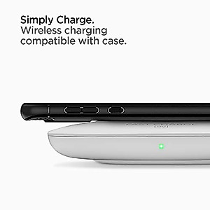 Spigen Rugged Armor Designed for Moto G7 Case/Designed for Moto G7 Plus Case (2019) - Matte Black