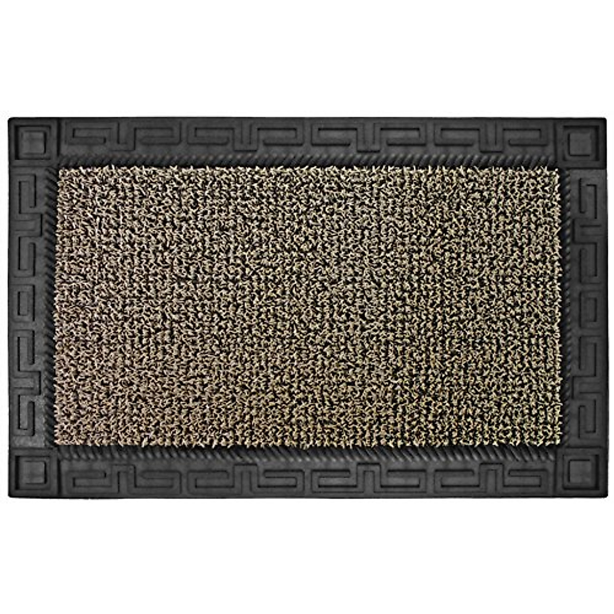 CLEAN MACHINE 10376918 Astroturf Dirt Trapper Doormat, 22.25" x 35.25", Omega Earth Taupe