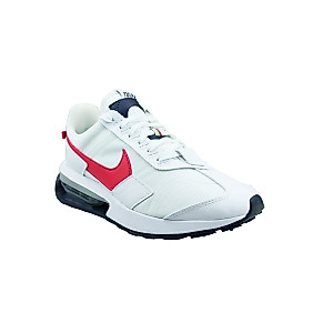 Nike Women's Air Max Pre-Day shoes, White/Thunder Blue/Pollen-gyps, 8.5