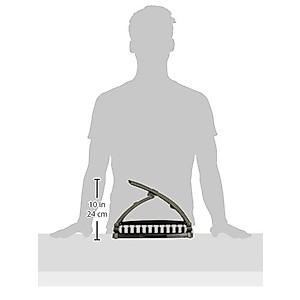 Staples Arc Desktop Paper Punch, 8-Sheet Capacity, Black & Gray