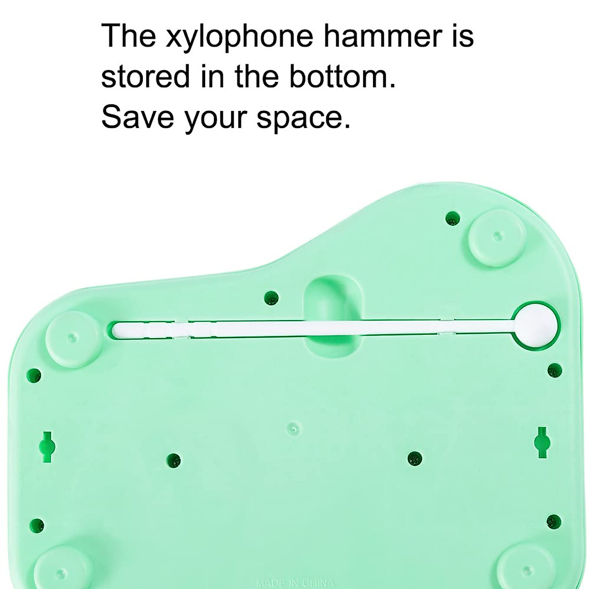 Oprala 2 in 1 Baby Piano Xylophone for Toddlers 1-3 Years Old, 8 Multicolored Key Keyboard Baby Xylophone Piano, Preschool Educational Musical Learning Instruments Toy for Baby Kids Girls Boys