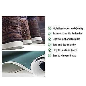 Crefelimas Emerald Green Happy Birthday Backdrop Green and Gold Birthday Party Decorations Turquoise Abstract Marble Fluid Men Women Birthday Background Props……