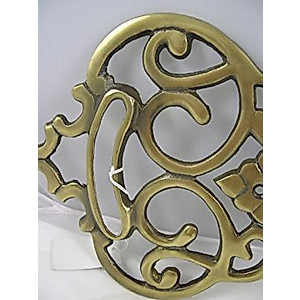 Large Brass Plated Skeleton Key Coat Rack Hook