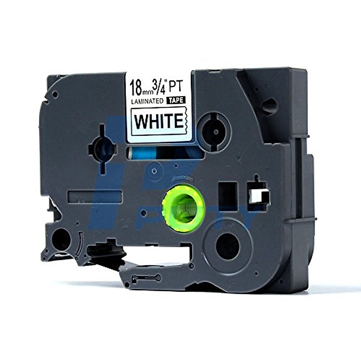 IDIK 1PK Black on White Extra Strength Laminated Label Tape Compatible for Brother P-Touch TZe-S241 TZ S241 Tze S241(18mm x 8m)