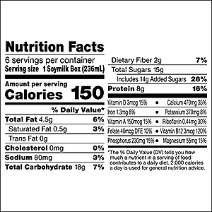 Silk Shelf-Stable Soy Milk Singles, Very Vanilla, Dairy-Free, Vegan, Non-GMO Project Verified, 8 oz., 6 Pack