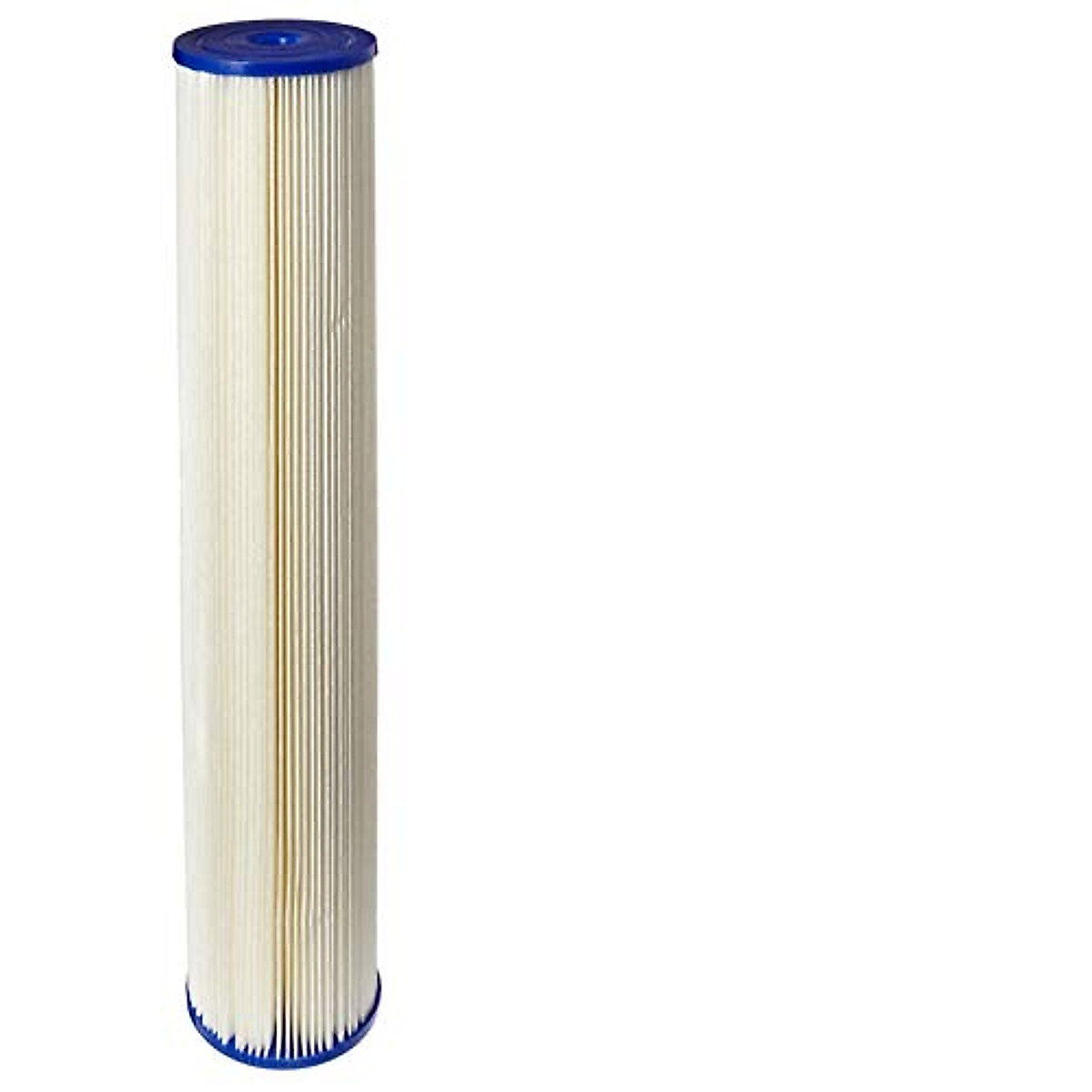 CFS – 1 Pack Pleated Cellulose Polyester Water Filter Cartridge Compatible with ECP20-20BB Models – Remove Bad Taste & Odor – Whole House Replacement Water Filter Cartridge- White