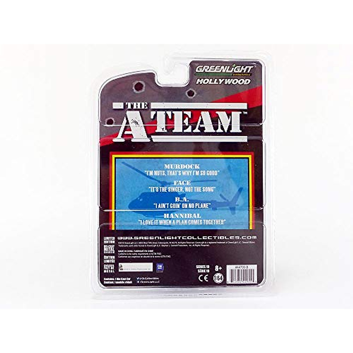 1983 GMC Vandura - The A-Team (1983-87, TV Series) Hollywood Series 19, Authentic Decoration, Custom Themed Packaging