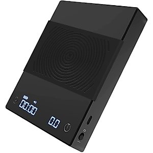 TIMEMORE Coffee Scale Basic+Scale Coffee Scale with Timer,2000 Grams, Black…