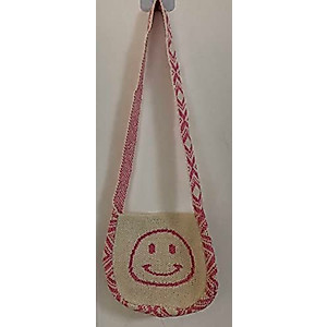 Women’s Casual Knit Tote Bag Daily Wear, Shoulder Bag- Magic (Adult - Green/White)