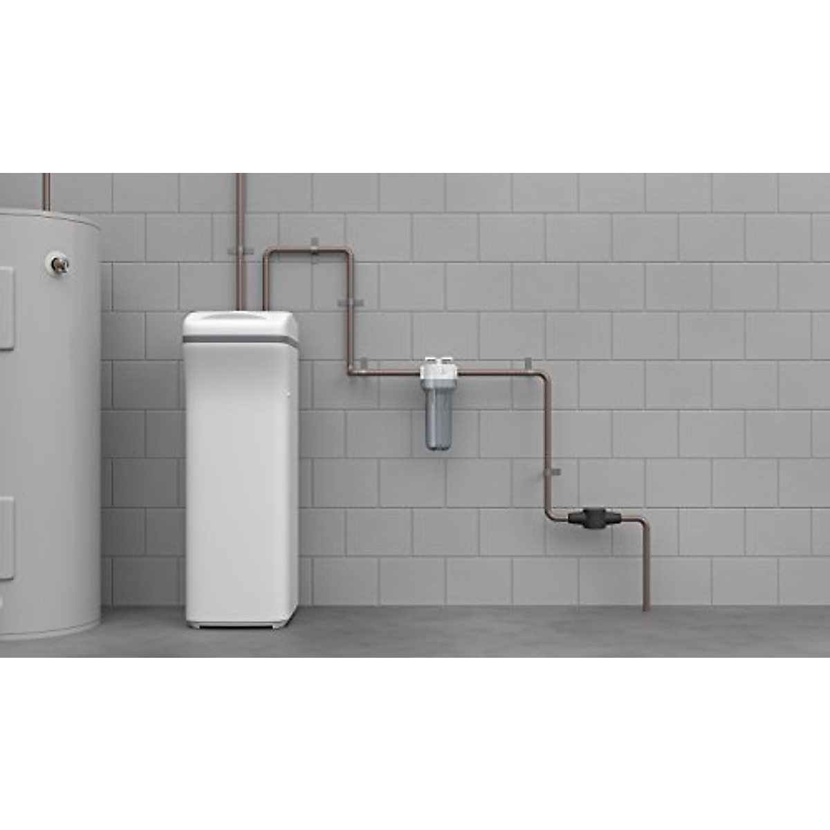 EcoPure EPW2VC Whole Water Filtration System Housing