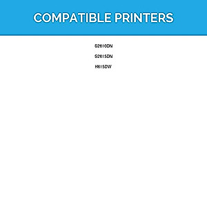 LD Compatible Toner Cartridge Replacement for Dell 593-BBML F9G3N (Black, 4-Pack)