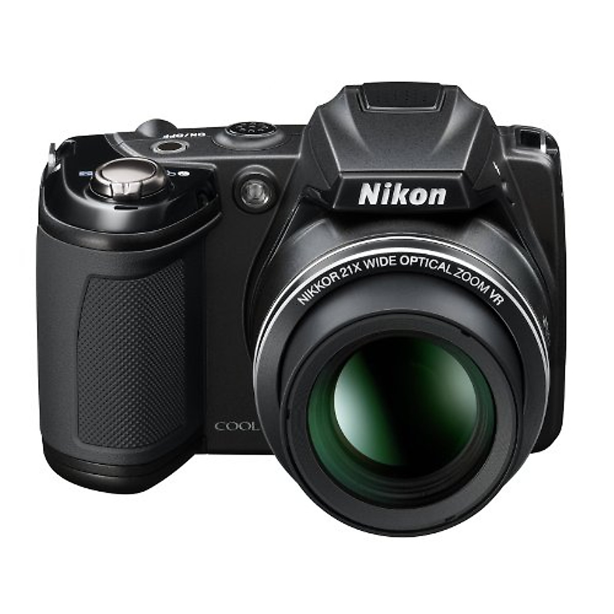 Nikon Coolpix L310 14.1MP Digital Camera with 21x Optical Zoom - BLACK