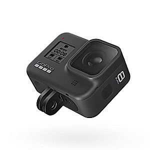 GoPro HERO8 Black - Waterproof Action Camera with Touch Screen 4K Ultra HD Video 12MP Photos 1080p Live Streaming Stabilization