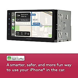 Pioneer Car Electronics DMH-W2770NEX 6.8" Amazon Alexa When Paired with Pioneer Vozsis App, Android Auto, Apple CarPlay, Bluetooth, SiriusXM-Ready – Multimedia Digital Media Receiver, Black