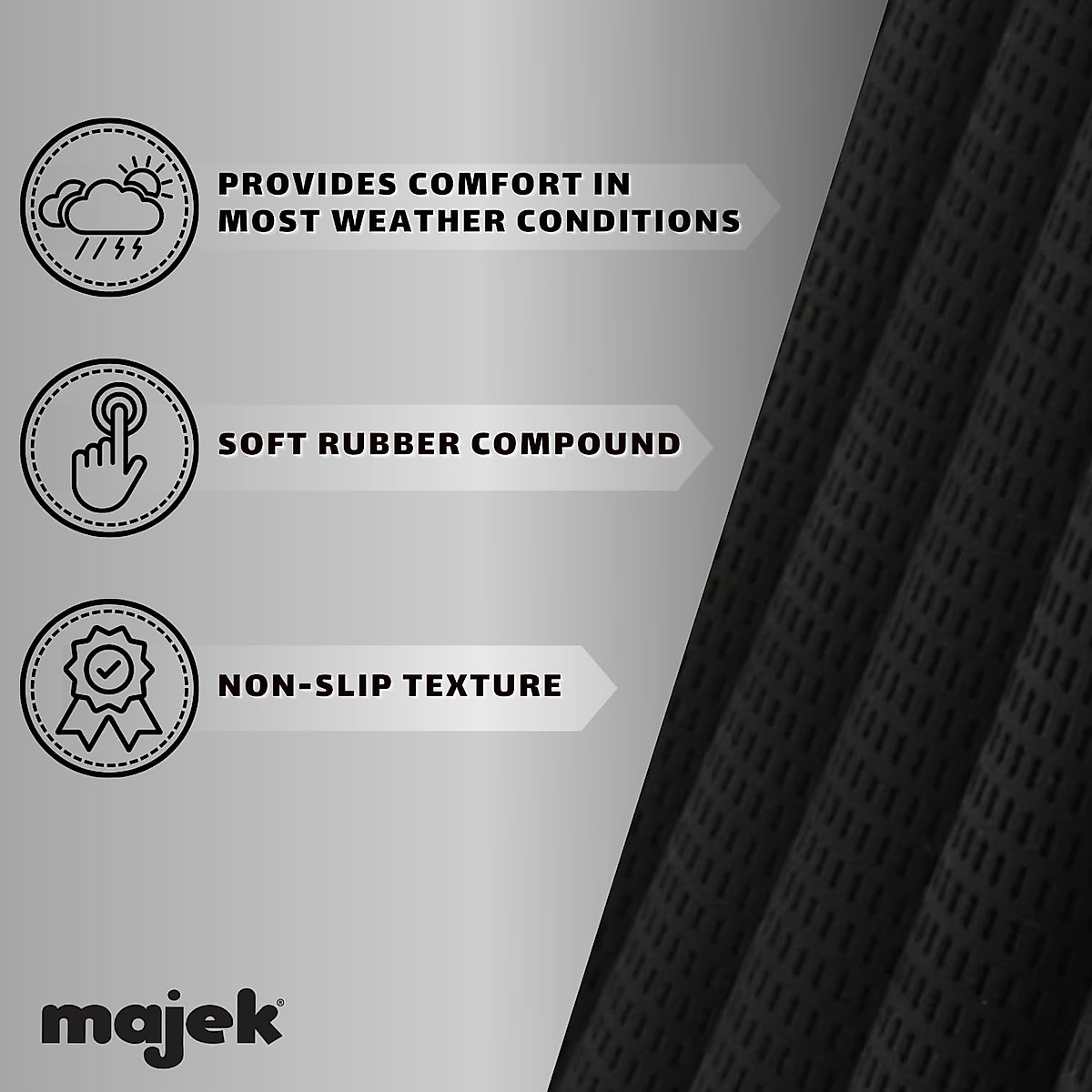 13 Men's Majek Jumbo Size Tour Pro Velvet Golf Grips