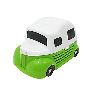 allydrew Cute Portable Mini Vacuum Cleaner for Home and Office, Green Truck