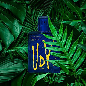 Ulric De Varens Wild Eau De Toilette for Men - Young, Energetic, and Confident- Bold and Fearless Notes of Rosemary, Elemi, Patchouli, and Sandalwood-Make an Unforgettable Impression - 3.4 Fl Oz