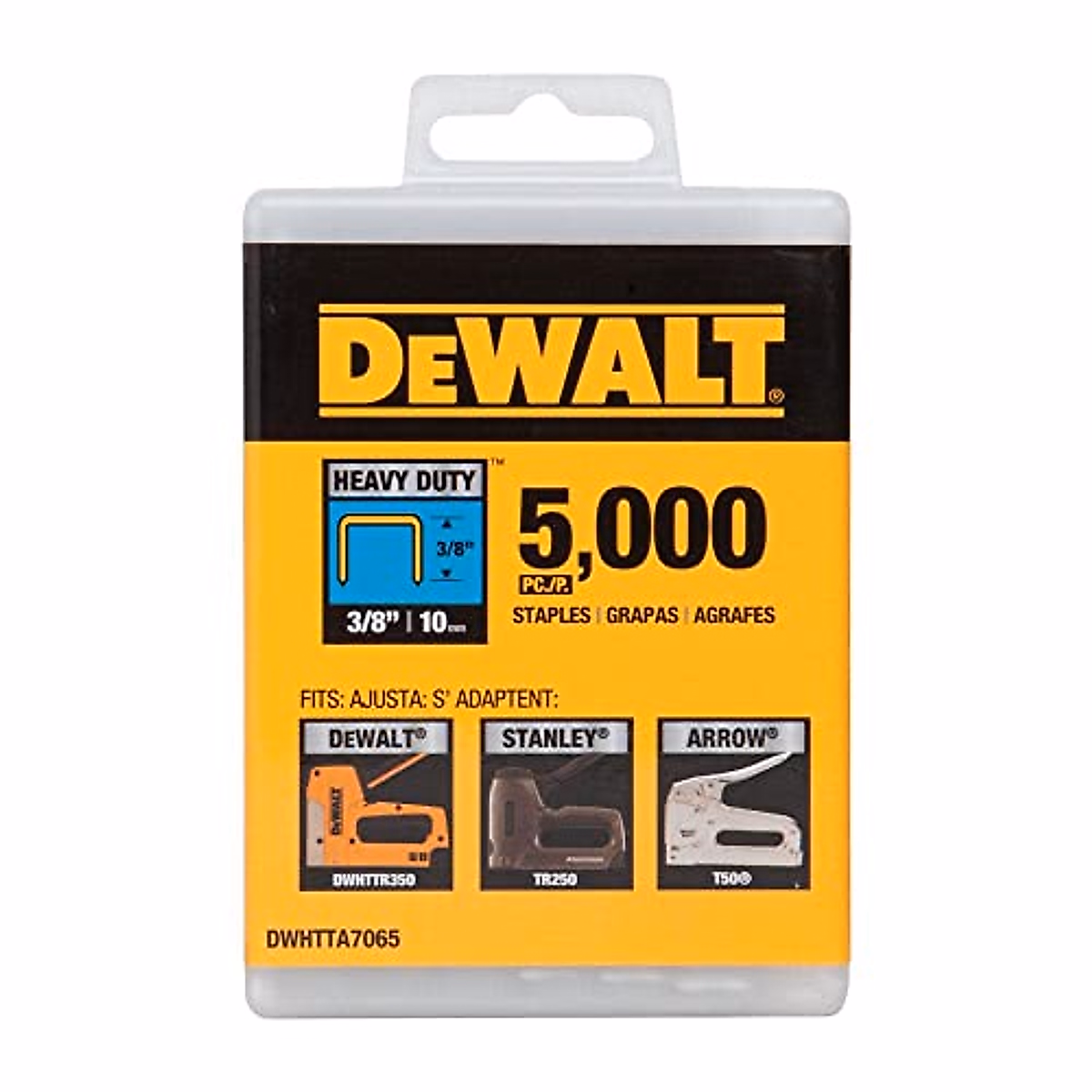 Dewalt DWHTTA7055 5/16 in. Heavy-Duty Hammer Tacker Staples (5,000-Pack)