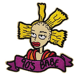 Rugrats Cynthia Doll 90's Babe Embroidered 3 Inch Tall Patch