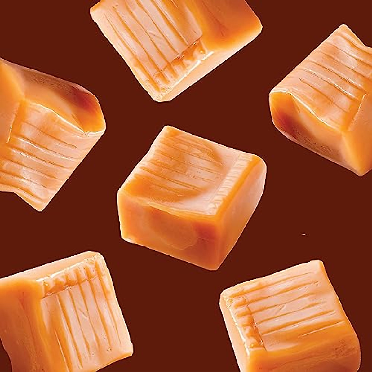 CrazyOutlet Kraft Caramel Cubes Candy, Individually Wrapped, Bulk Pack 2 Pounds