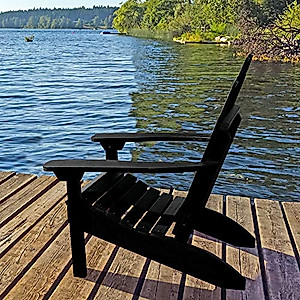 Elk Outdoors EO-CLAS1-ABY The Essential Adirondack Chair, Abyss