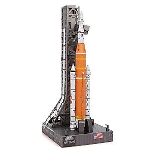 Metal Earth Premium Series Artemis Moon Rocket 3D Metal Model Kit Fascinations