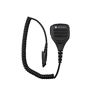 Motorola PMMN4027 PMMN4027A OEM IP57 Submersible Remote Speaker Microphone with Windporting Technology Compatible w/ HT750, HT1250, HT1250LS, HT1550, HT1550XLS, MT Series and More.