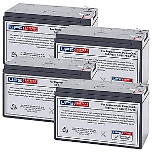 Emerson-Liebert GXT3 1500 UPS (GXT3-1500RT120) Compatible Replacement Battery Set