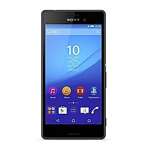 SONY Xperia M4 Aqua E2303 8GB Black Factory Unlocked IP68 4G/LTE Cell Phone