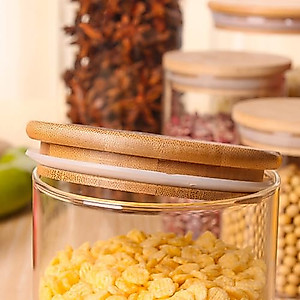 KEOU The Kitchen Stores Straight Cylinders and Glass-Sealed Jars